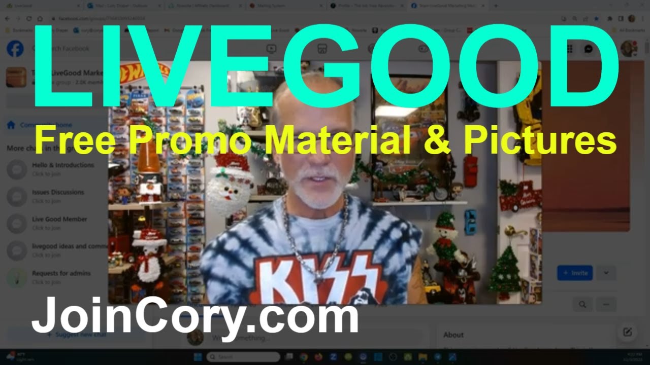 LIVEGOOD: Get Free Promo Material, Pictures, & Banners Here - YouTube