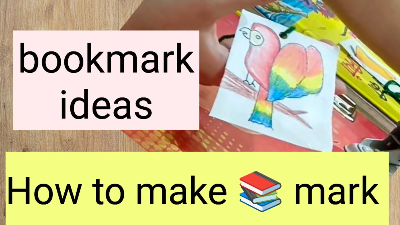 bookmark ideas | book mark kese banate hai | how to make bookmark ...