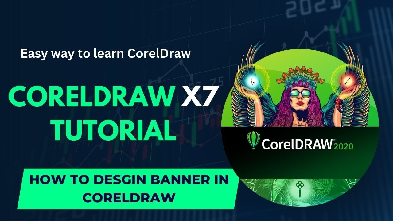 CorelDraw 2017 tutorial || Banner Design in CorelDraw || Flex Design in ...