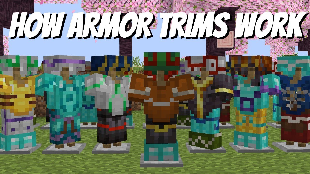 How armor trims work - YouTube