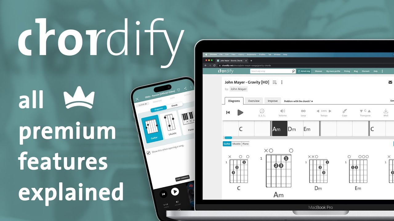All Chordify Premium features explained Chords - Chordify