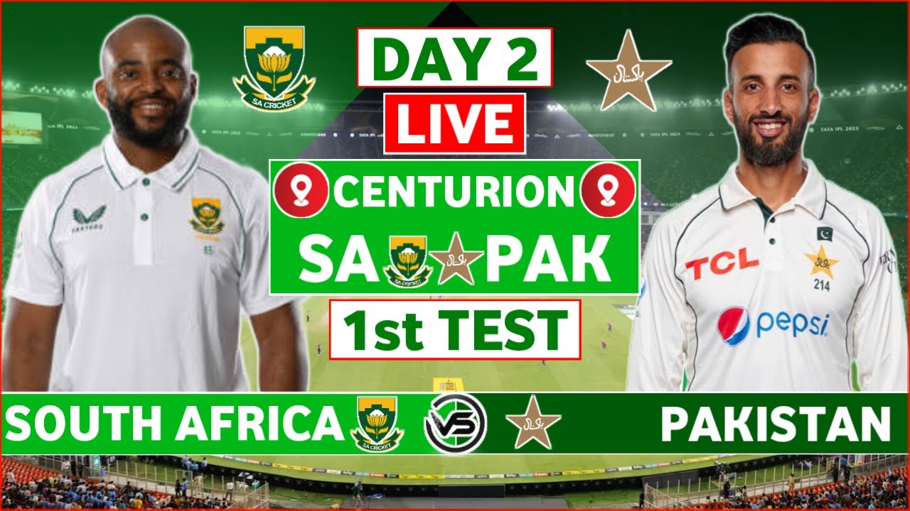 Pakistan vs South Africa 1st Test Live Scores | PAK vs SA 1st Test Day ...