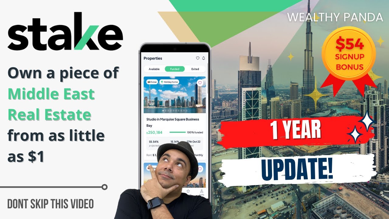 Own a Piece of Dubai from $1: Stake Real Estate App Review (1 Year ...