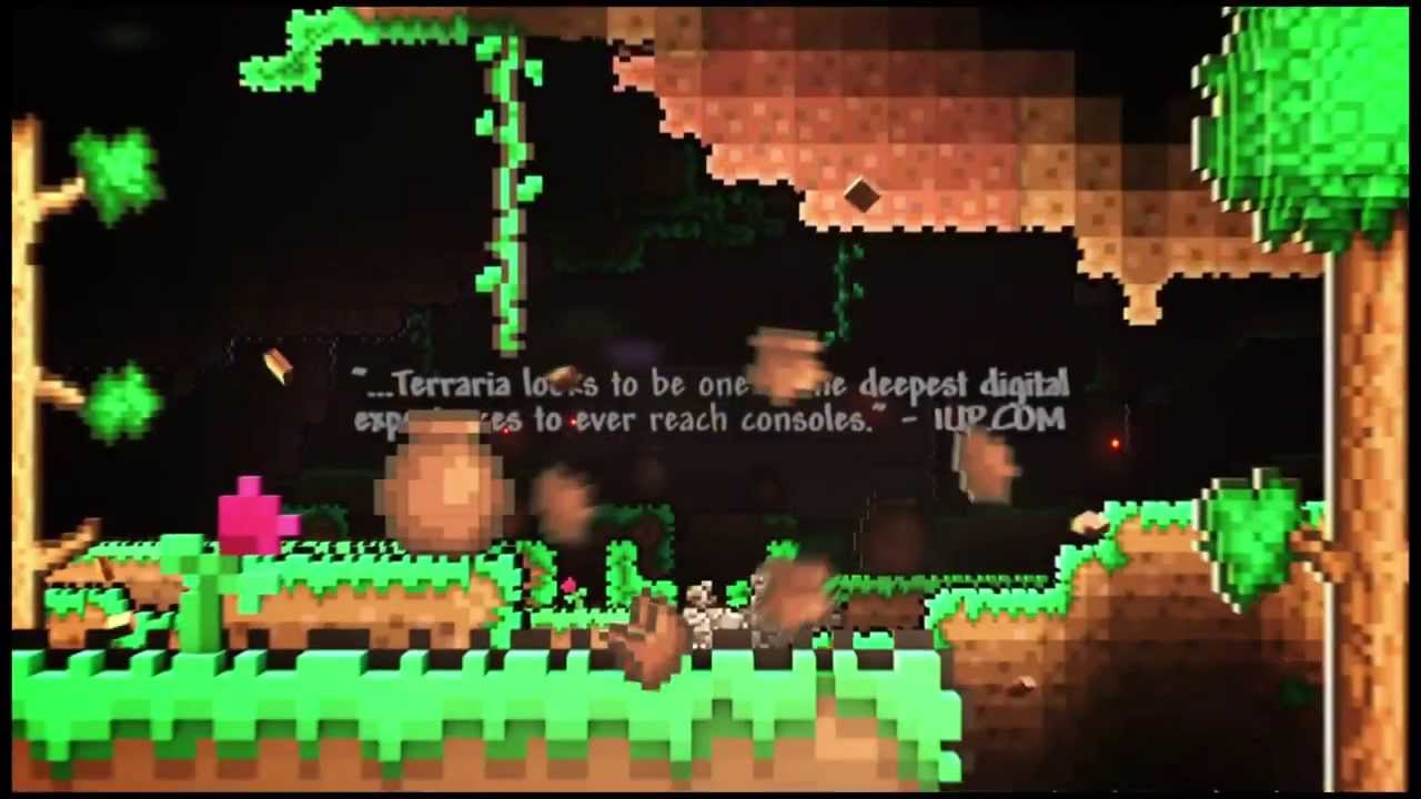 Terraria Xbox360 PS3 Launch Trailer - YouTube