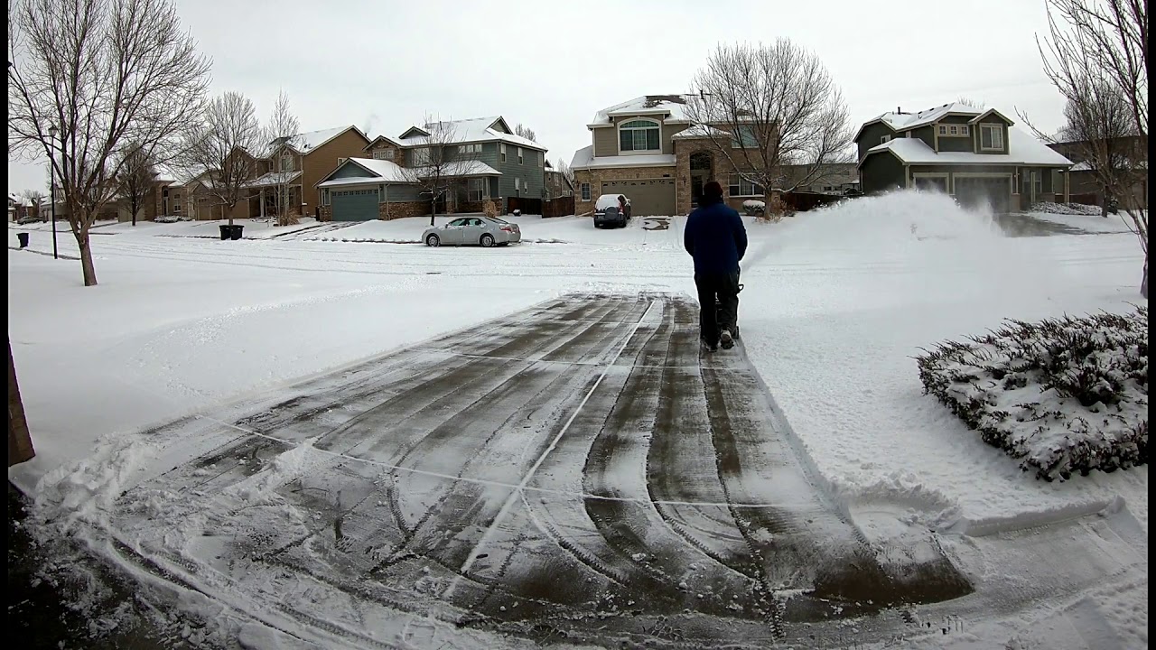 Snow Cleanup - YouTube