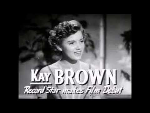 Kay Brown with Van Alexander and His Orchestra Oop Shoop - YouTube