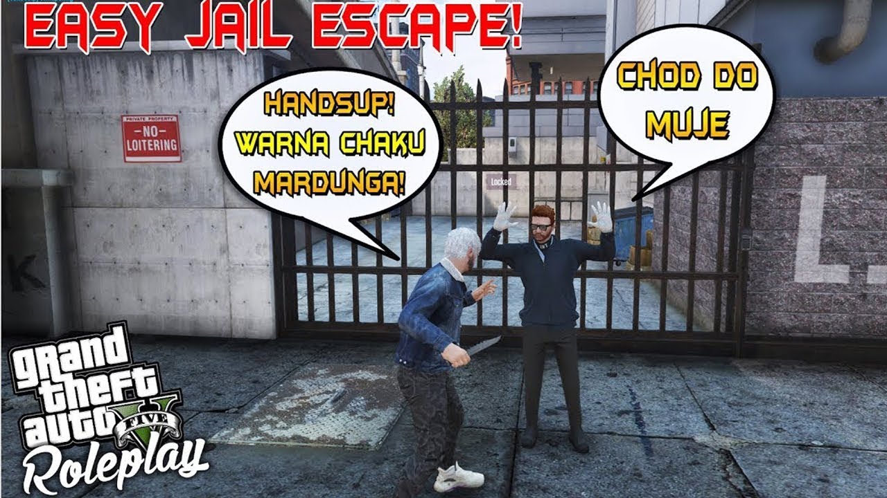 GTA 5 RP HOW TO ESCAPE FROM JAIL | GTA 5 RP FUNNY MOMENTS/HIGHLIGHTS ...