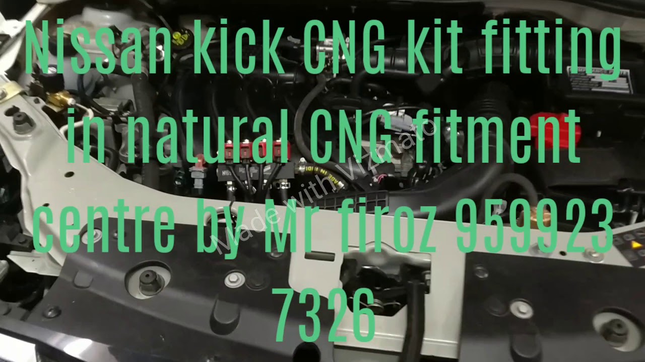 Nissan kick 12 .2019 model in cng kit fitting by natural cng fitment ...