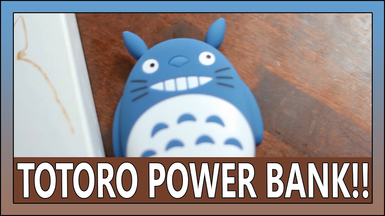 08052016: Totoro Power Bank!! | Vlog #959 - YouTube