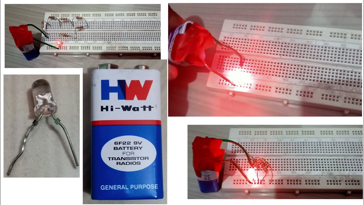 Series and Parallel Connection of Resistors in just 5 minutes (Small ...