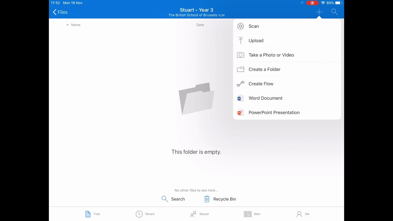 Sharing Student Work Folders on OneDrive - YouTube