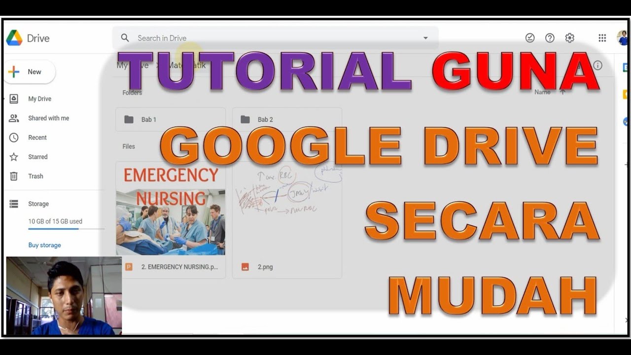 TUTORIAL GUNA GOOGLE DRIVE SECARA MUDAH! - YouTube