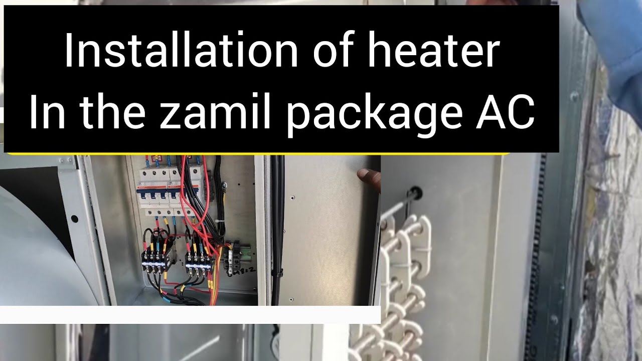 Heater Installation Package l Unit Installation | 1 man operation l ...