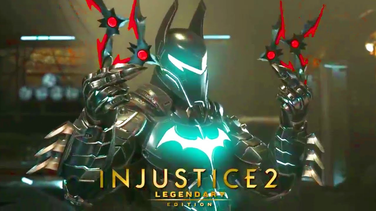 INJUSTICE 2 - BATMAN NEW HELLBAT OUTRO GAMEPLAY! new epic gear - YouTube