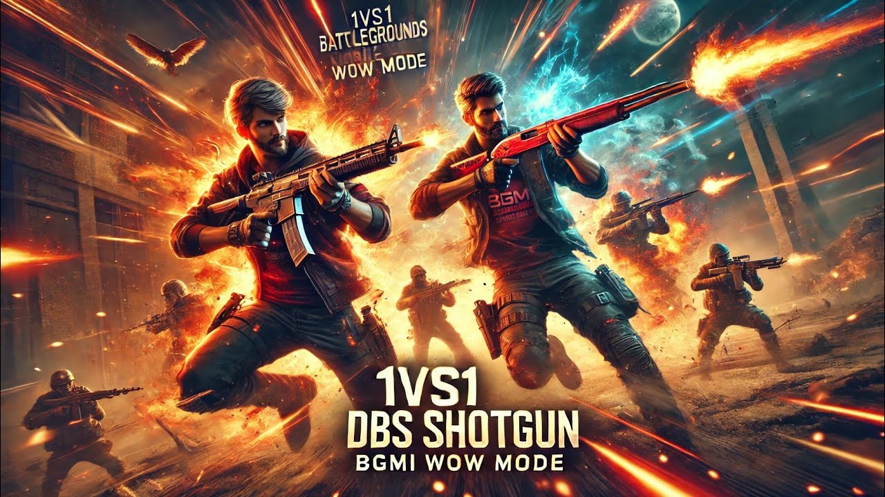 1vs1 DBS Shotgun Wow Mode BGMI - YouTube