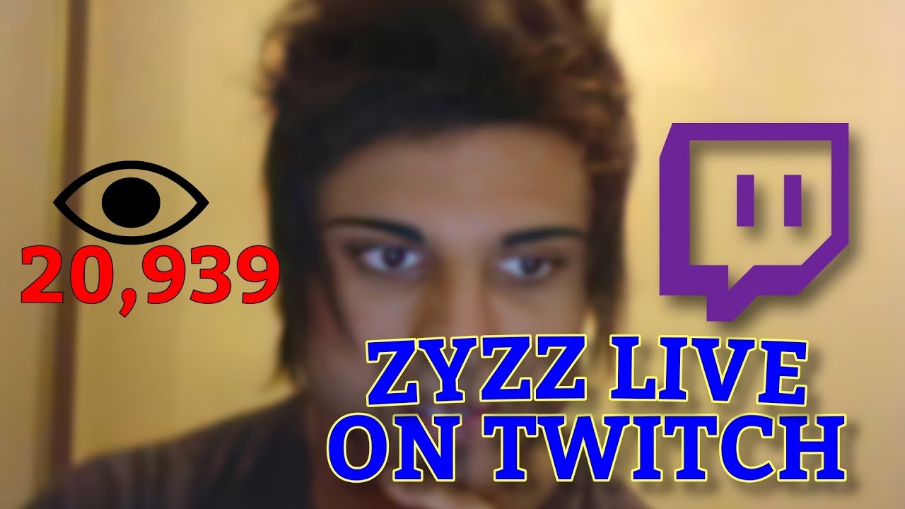 Zyzz Live On Twitch!! IMAGINE BRAHS - YouTube