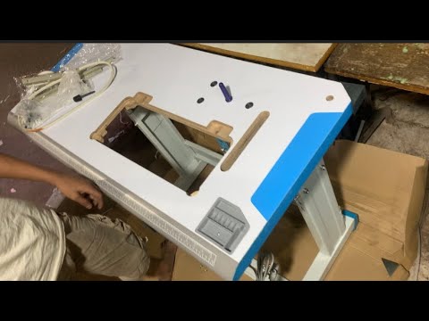 Juki sewing machine table stand and motor fitting #sewingmachine #kolkata