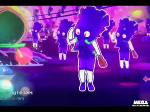 Purple and red just dance i’m blue 2018