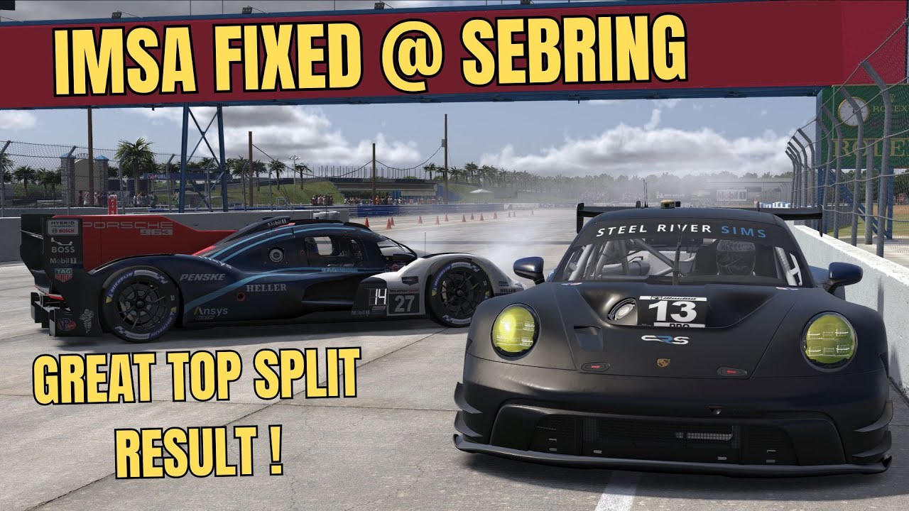iRacing | IMSA Fixed @ Sebring | Porsche 911 GT3R - YouTube