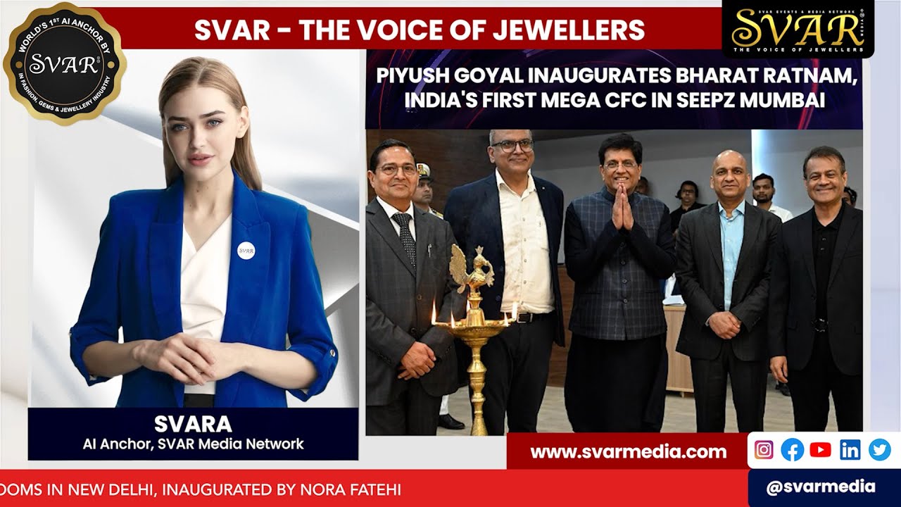 SVAR Media presents AI Anchor SVARA: The Future of Fashion & Jewellery ...