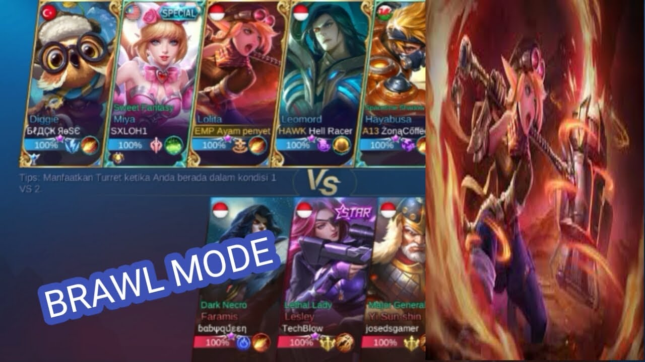 brawl mode---mobile legend #2 - YouTube