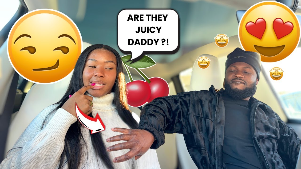 RANDOMLY SQUEEZING & KISSING HER MELONS 🍒 WHILE DRIVING TO SEE HER REACTION *She couldn't resist ...