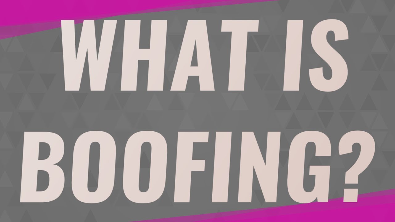 What is Boofing? - YouTube