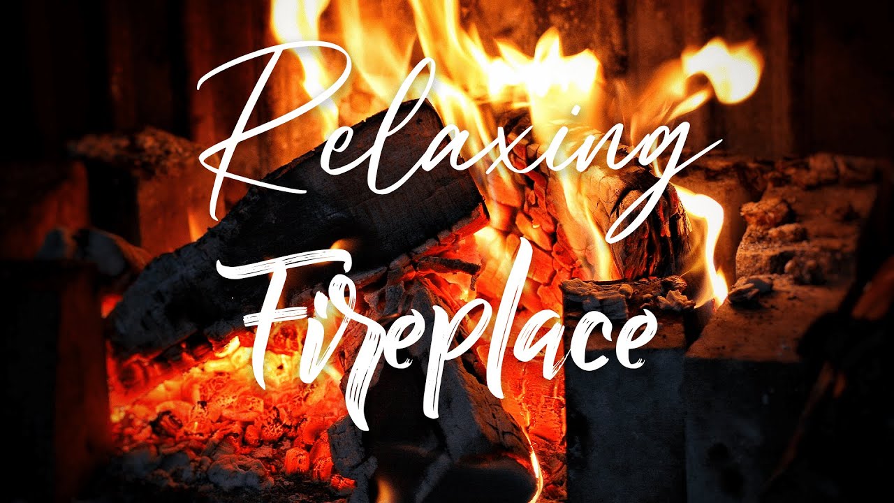 Relaxing Fireplace | Relaxing Music & Calming 4K Nature | Sleep ...