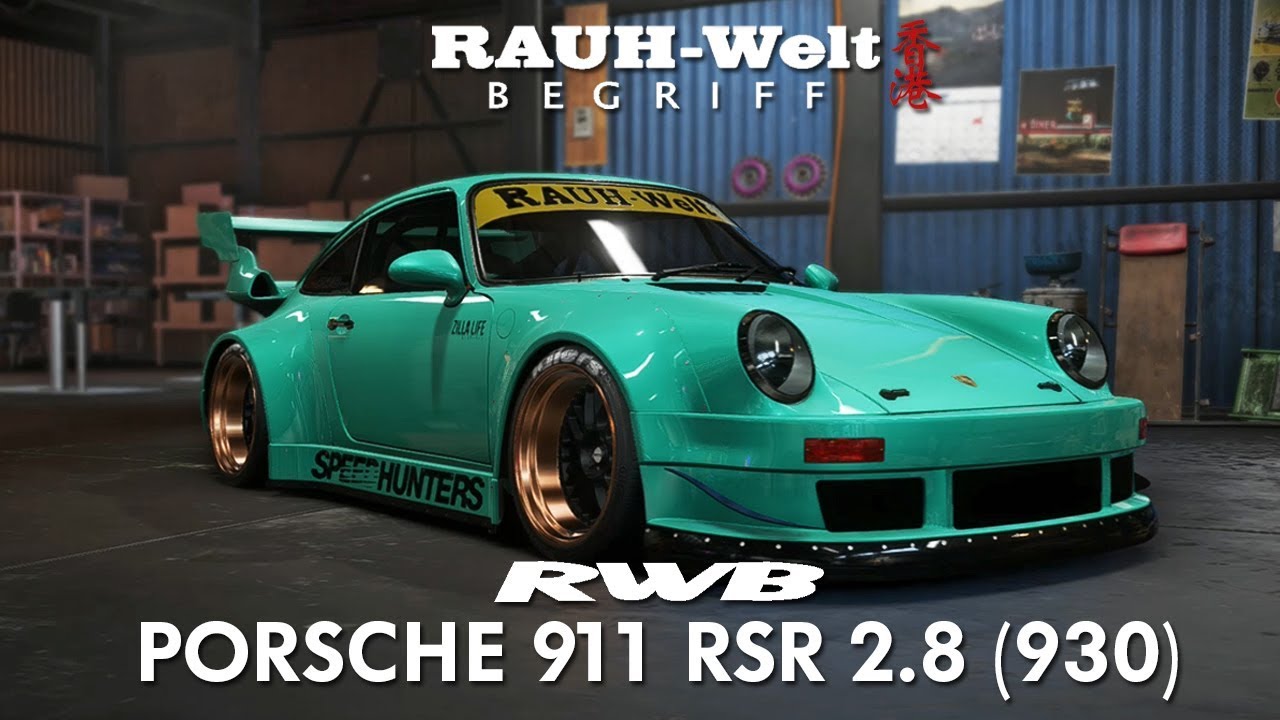 Need For Speed: Payback - Тюнинг RWB Porsche 911 RSR 2.8 (930 ...