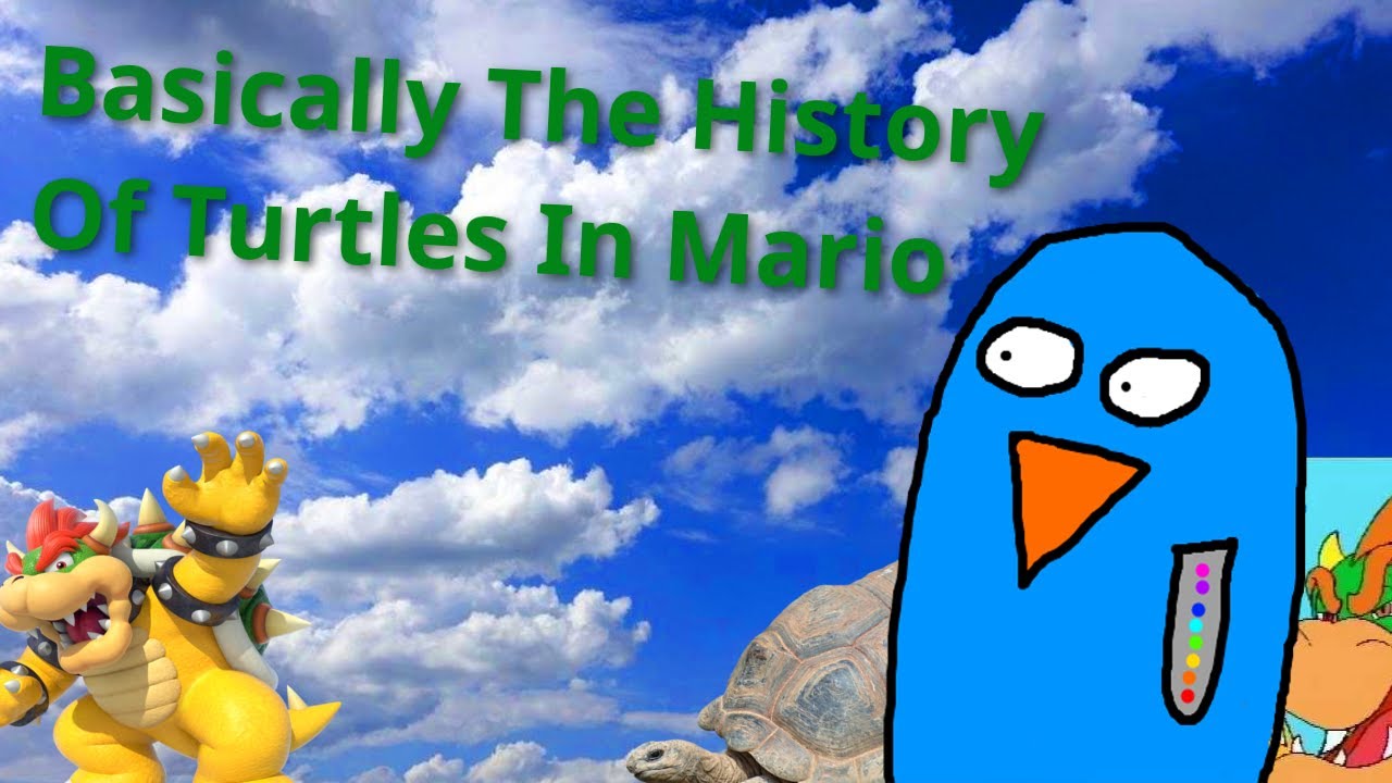 Basically The History Of Turtles In Mario Games - YouTube