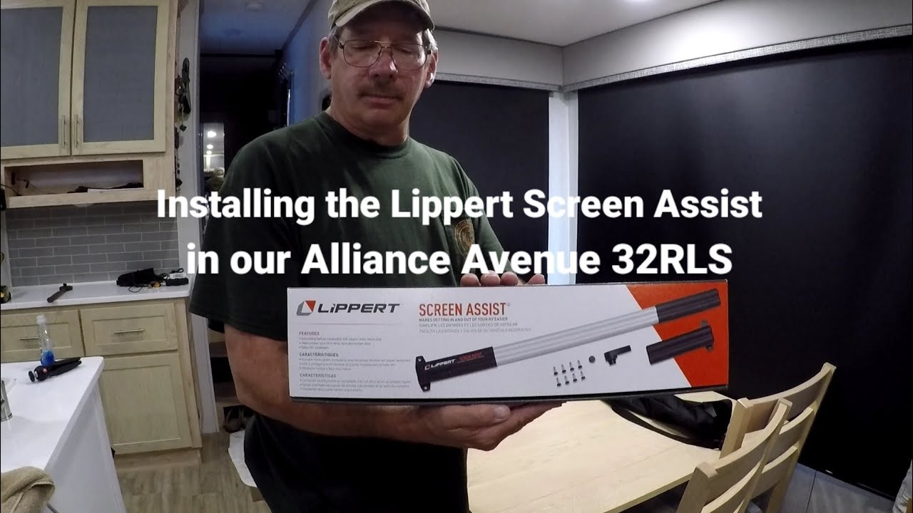 Lippert Screen Assist install in our Alliance Avenue 32RLS - YouTube