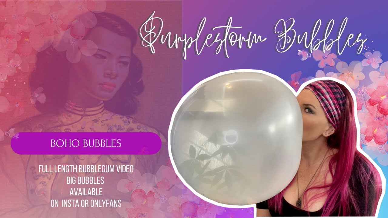 Boho Bubbles - Bubblegum Video Trailer - YouTube