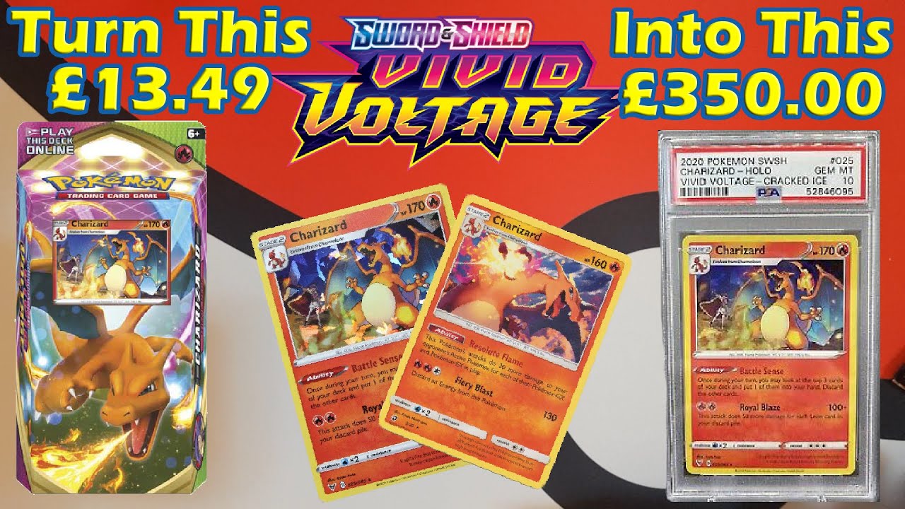 Can You Make PROFIT From A Pokémon Vivid Voltage Charizard Theme Deck | Pokemon Journey - YouTube