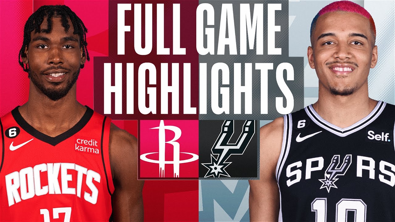 ROCKETS at SPURS | FULL GAME HIGHLIGHTS | March 4, 2023 - YouTube