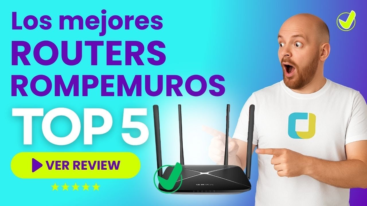 Los 5 Mejores ROUTERS ROMPEMUROS 2025 Calidad Precio AMAZON | 📶 WiFi ...