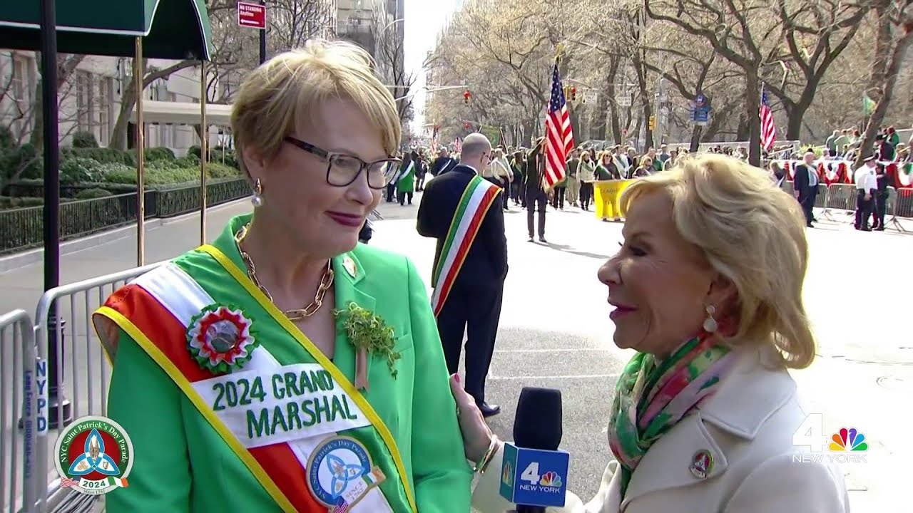 NYC St. Patrick's Parade 2024 Grand Marshal Margaret C. “Maggie ...