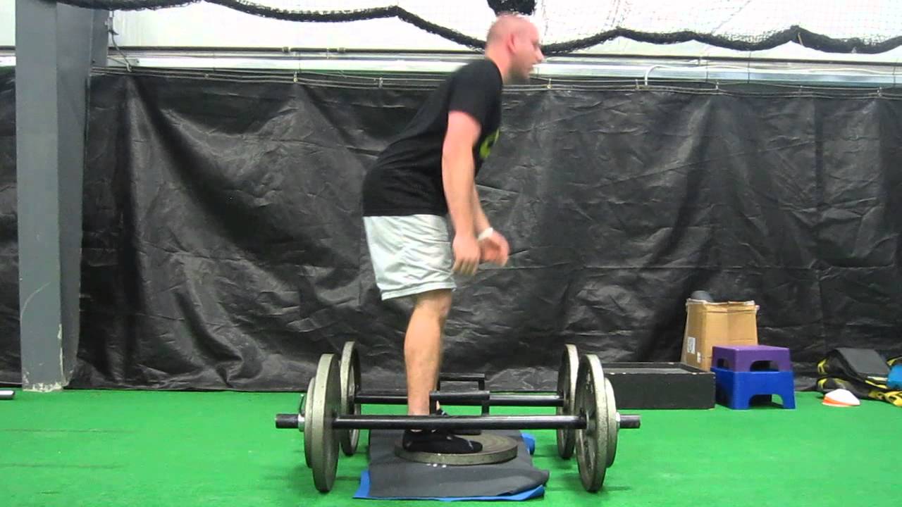 Deficit Deadlift w/ Farmers Handles - andrewsacksperformance.com - YouTube