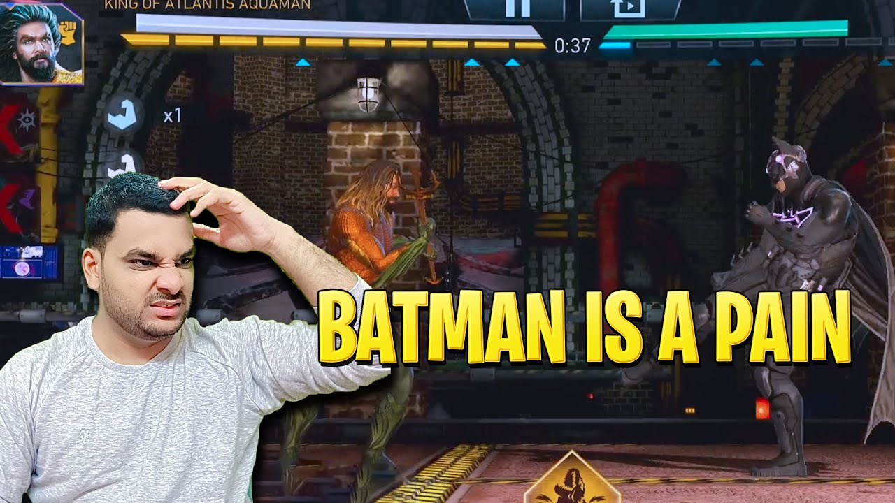 Batman Is Pain | Rise Of Krypton | Solo Raids | Injustice 2 Mobile ...