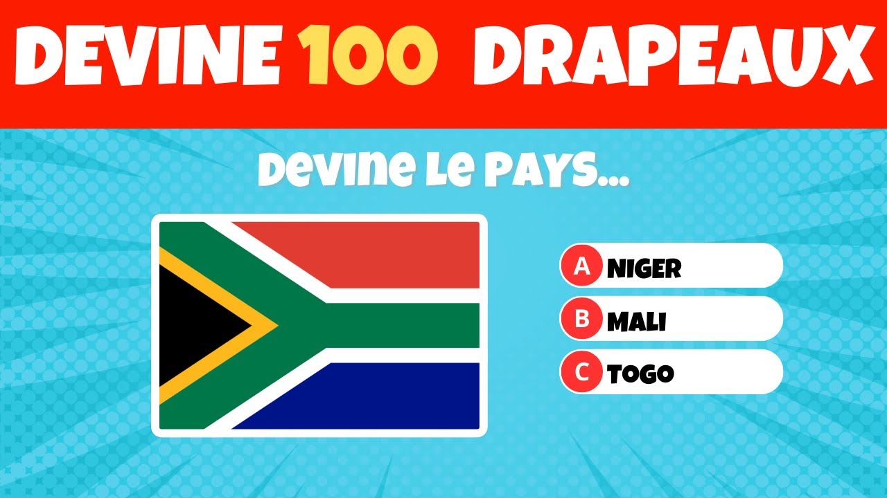 🌏 Défi Ultimatif des Drapeaux : Peux-tu Nommer Ces Pays ? | "Quiz Quiz ...