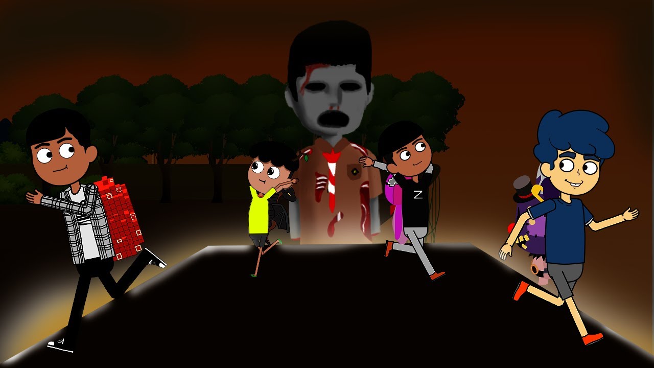 Kartun Horror || KEMPING DIGUNUNG BERHANTU - Moni Animation Ft @AhhElu ...