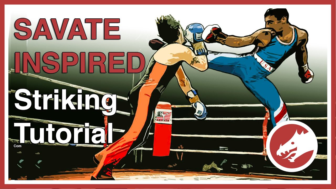 Savate like combination (Striking Tutorial) - YouTube
