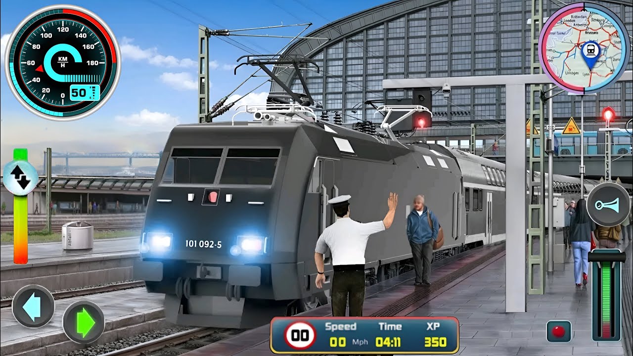 City Train Driver Simulator - Ultimate Train Driving Train Games 3D - Android Gameplay - YouTube