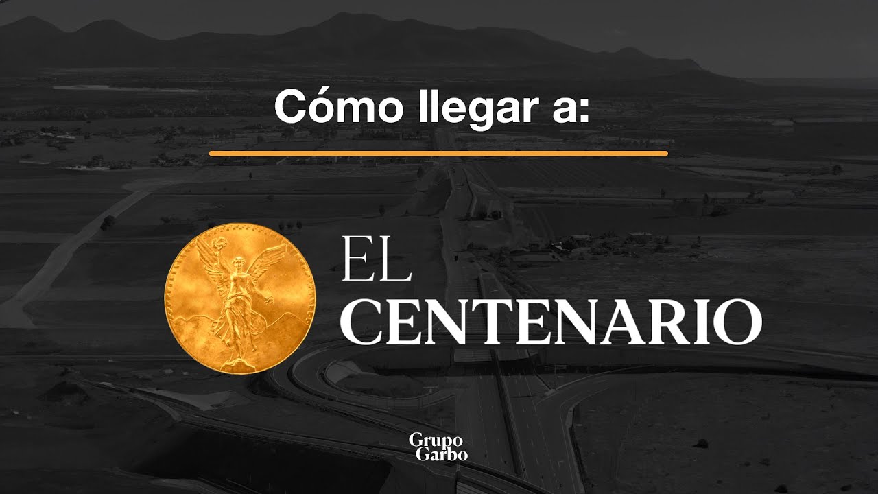 Como llegar a El Centenario | Garbo Inmobiliaria - YouTube