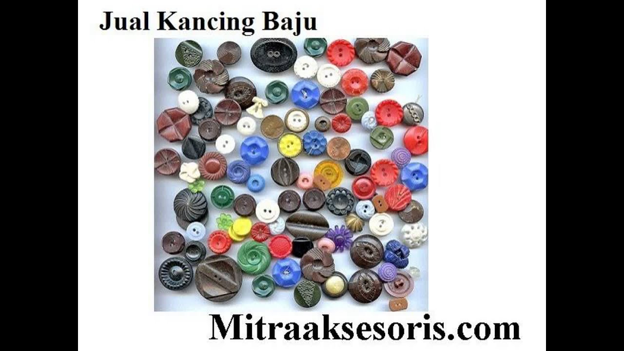Jual Kancing Shanghai : www.mitraaksesoris.com - YouTube