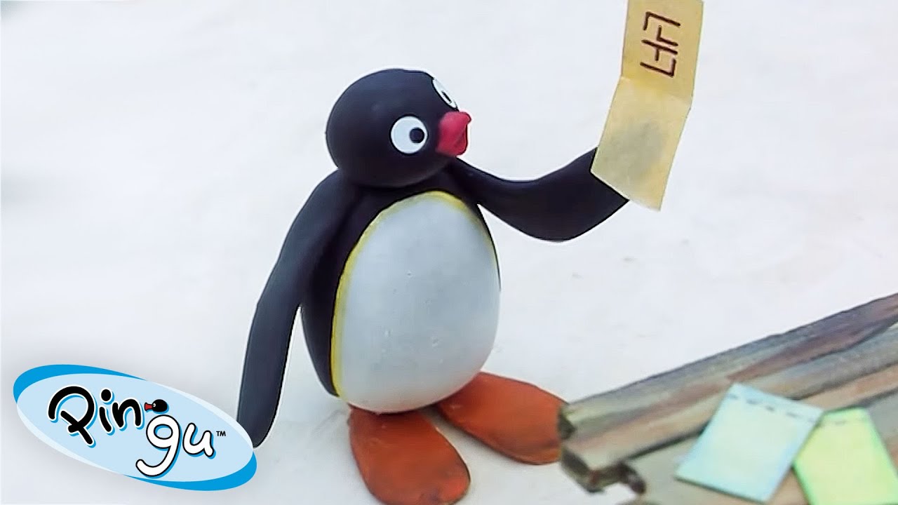 Pingu Draws a Winner! 🐧 | Pingu - Official Channel | Cartoons For Kids ...