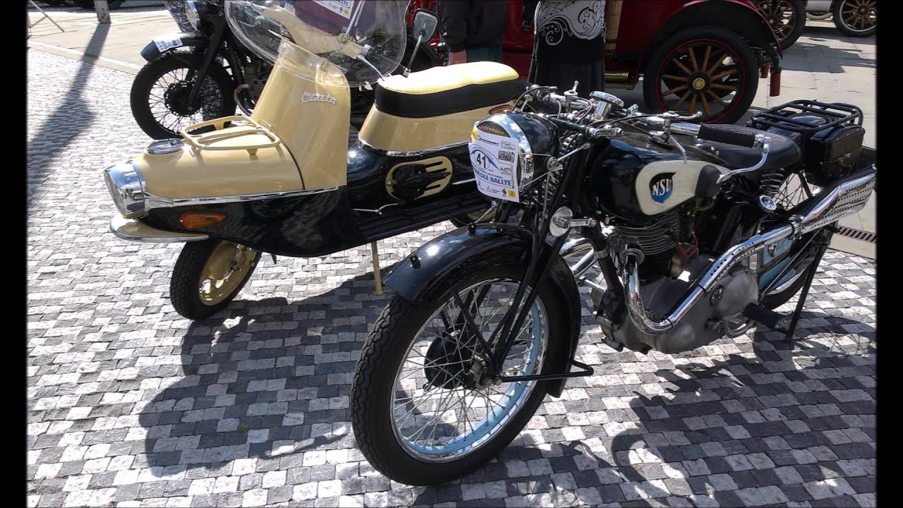 Veteráni auta a motorky sraz veteránů v Hradci Králové V. část ...