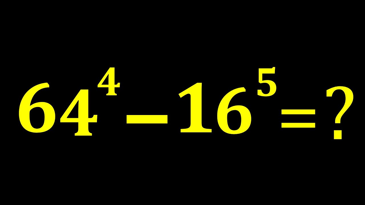 Nice Exponent Math Simplification | How to Solve !!! - YouTube