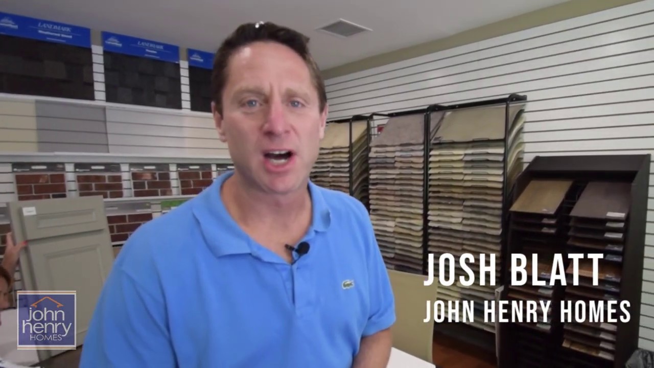 John Henry Homes Design Center - YouTube
