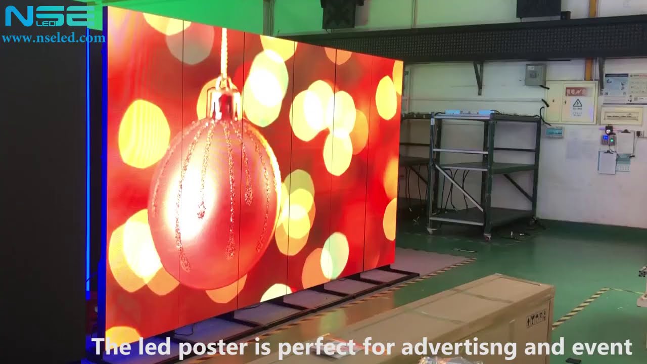NSE Advertisement LED Poster for Christmas Vacation - YouTube
