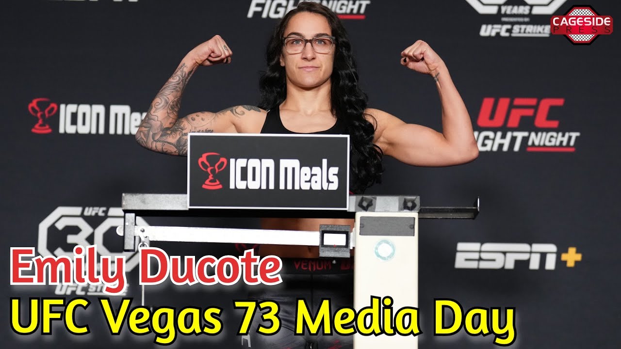 Emily Ducote Talks Bout Push, Opponent Change | UFC Vegas 73 - YouTube